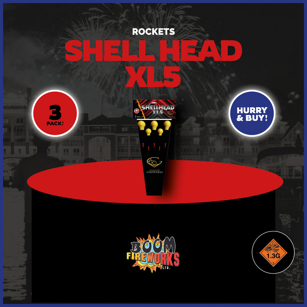 Shell Head XL5 – Boom Fireworks LTD