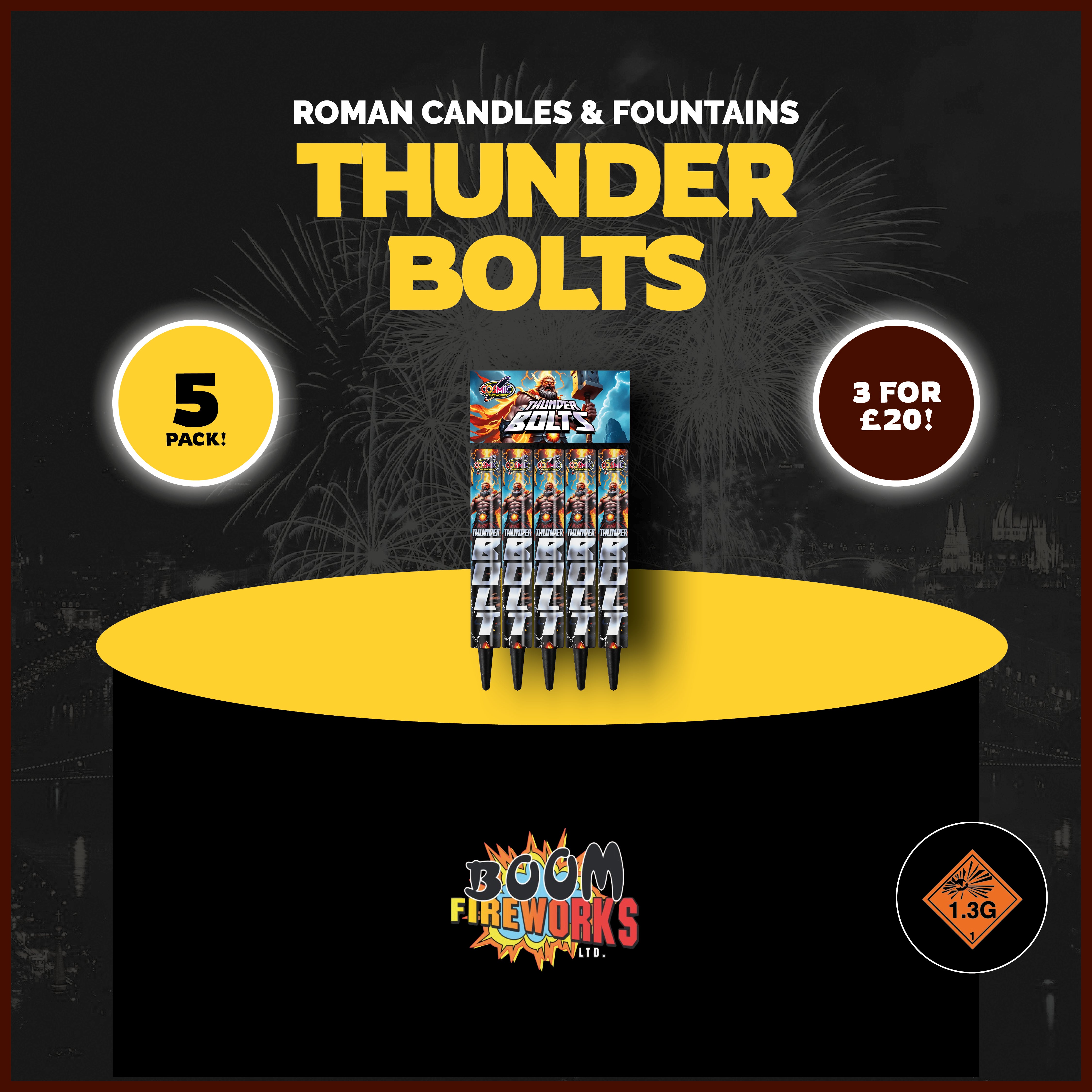 Thunder Bolts – Boom Fireworks LTD