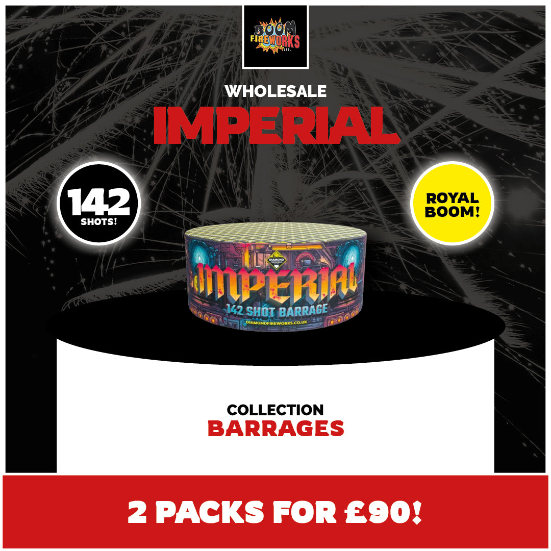 Wholesale - Imperial x 2 Packs – Boom Fireworks LTD