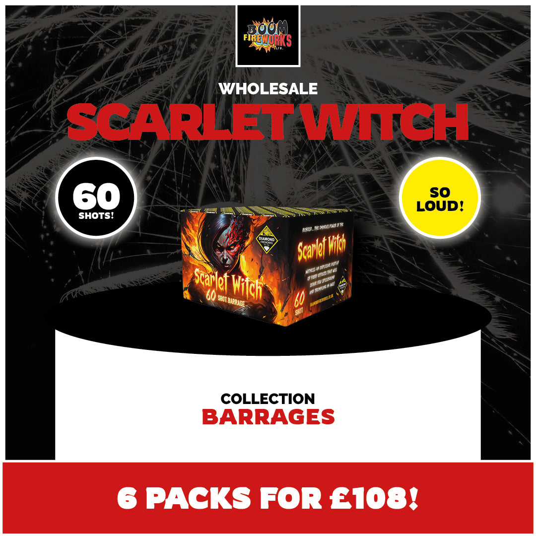 Wholesale - Scarlet Witch x 6 Packs – Boom Fireworks LTD